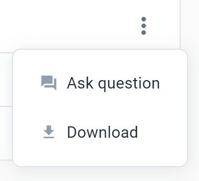 The Q&A Process – The question/answer tool